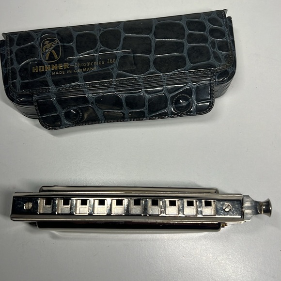 M Hohner | Other | Vintage M Hohner Chromonica 26 Harmonica With ...